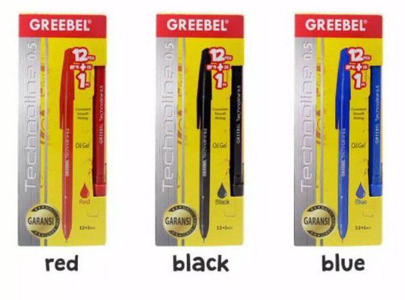 Ballpoint Greebel - Merah