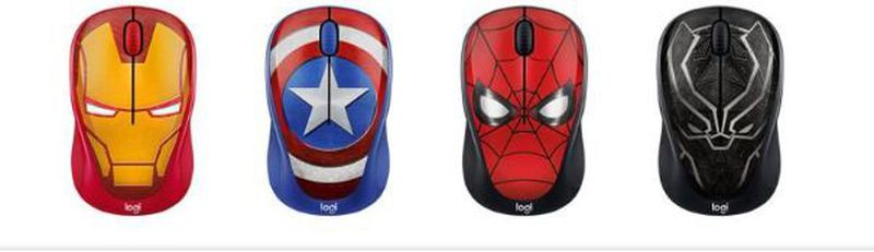 LOGITECH M238 Marvel Collection Wireless Mouse