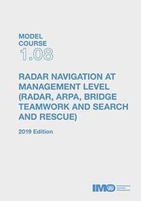 Radar Navigation at Management level, 2019 Edition (TB108E)