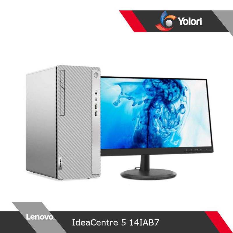 PC LENOVO IdeaCentre 5 14IAB7-90T3003XID Ci5-12400 8GB 512GB SSD DVDRW ...