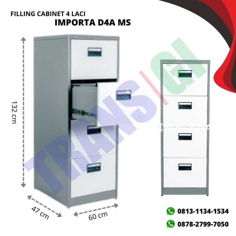 Filling Cabinet 4 Laci Importa SD - D4A MS