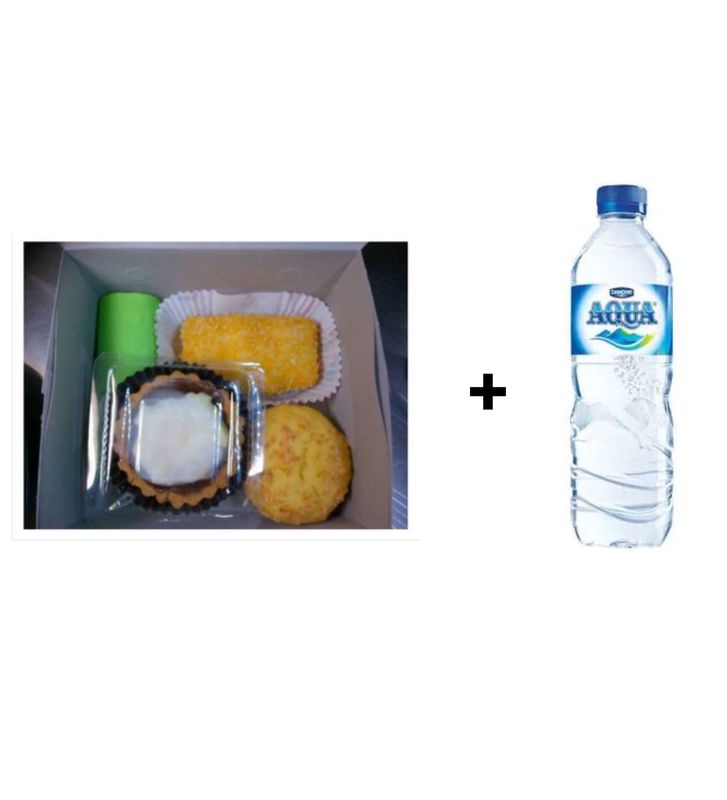 Snack Box (Isi 4 jenis + Aqua 600ml)