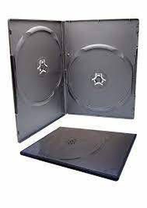 Case Casing CD DVD 9MM GT-PRO Double Side 2 Sisi Hitam