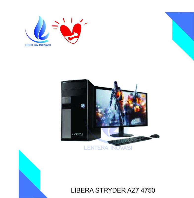 LIBERA LIBERA STRYDER AZ7 4750 RYZEN7 4750G 32GB SSD512GB + 1TB 20 WIN10