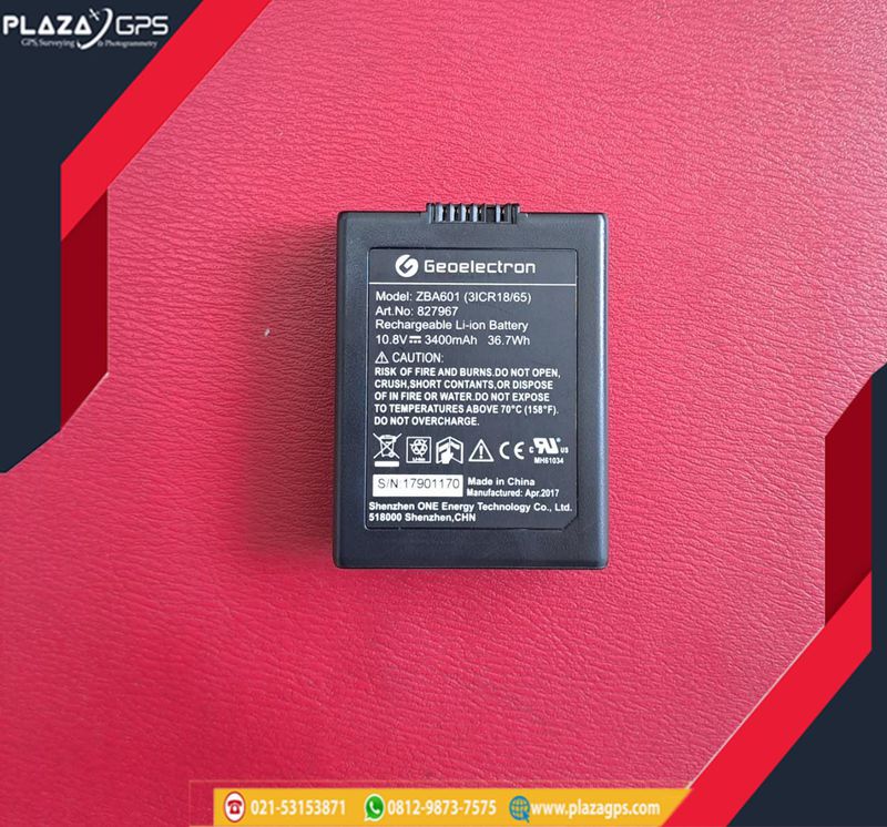 Geomax ZBA601 Li-Ion Battery for Zenith35 Baterai Zenith 35 Pro