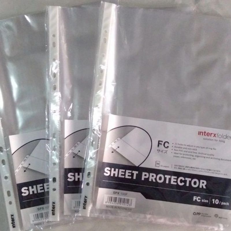 Sheet Protector Interx