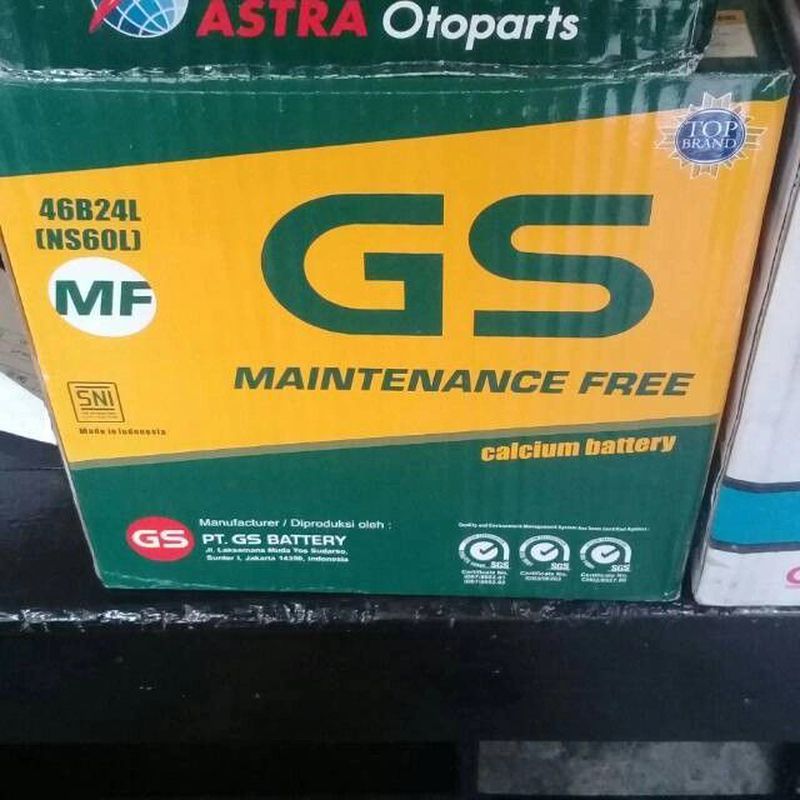 AKI MOBIL GS MF PEMELIHARAAN KENDARAAN RINGAN