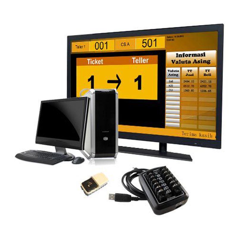 Mesin Antrian InterActive Simple Multimedia Queue System (SMQS)