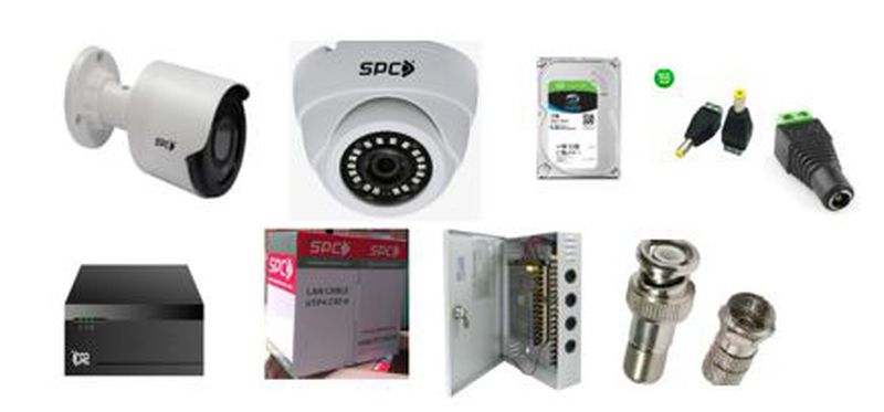 PAKET CCTV 4 CHANNEL SPC