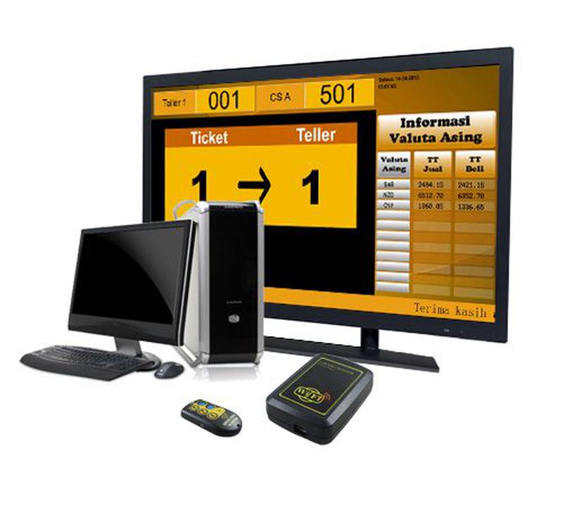 Mesin Antrian InterActive Wireless Simple Multimedia Queue System (WSMQS)