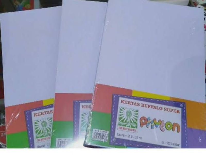 Kertas Buffalo Putih