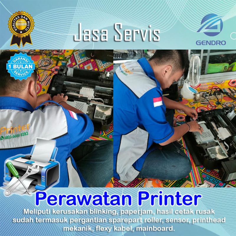 Perawatan Printer L-Series - Reset Cetak