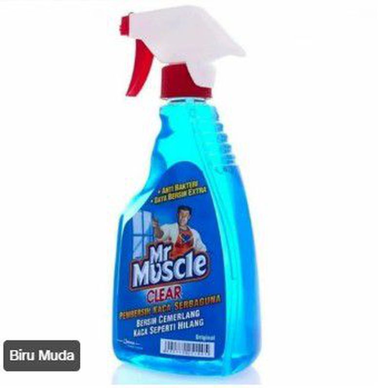 Mr Muscle pembersih kaca botol pump 550 ml
