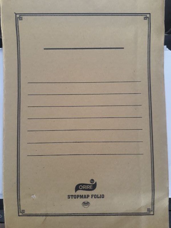 Stopmap folio