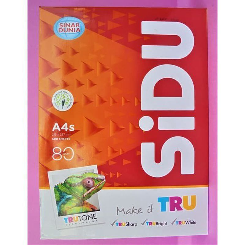 KERTAS HVS 80 GSM A4S SINAR DUNIA