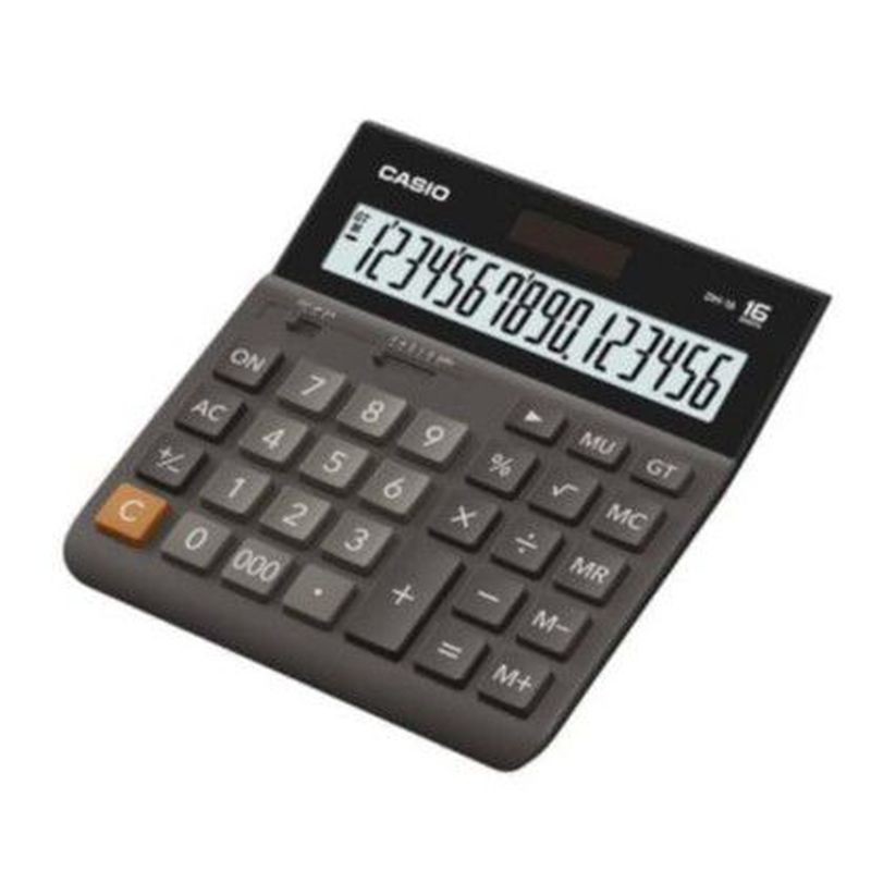 Kalkulator Casio DH-16 Original Terjual 50+ • bintang5 (11 rating)
