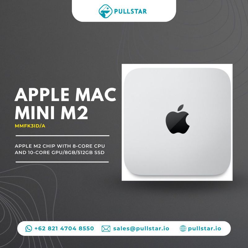 Apple Mac mini M2 chip with 8-core CPU and 10-core GPU 8GB 512GB SSD ...