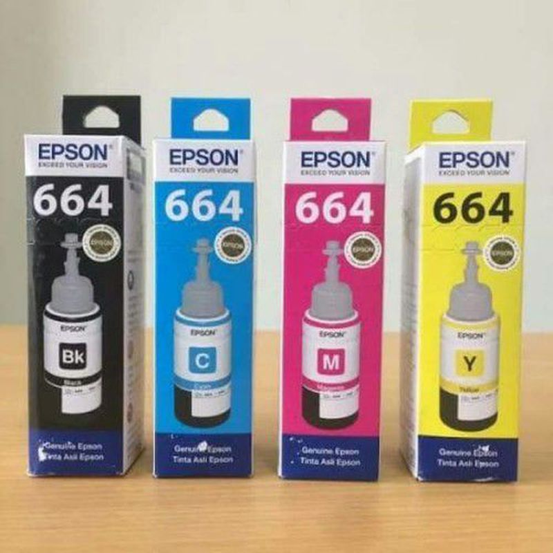 peralatan atk kantor tinta printer Epson 664