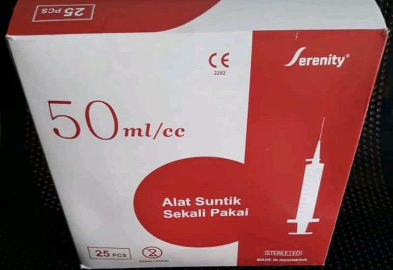 Serenity Alat Suntik Sekali Pakai 50ml