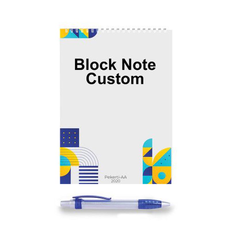 Block Note Custom