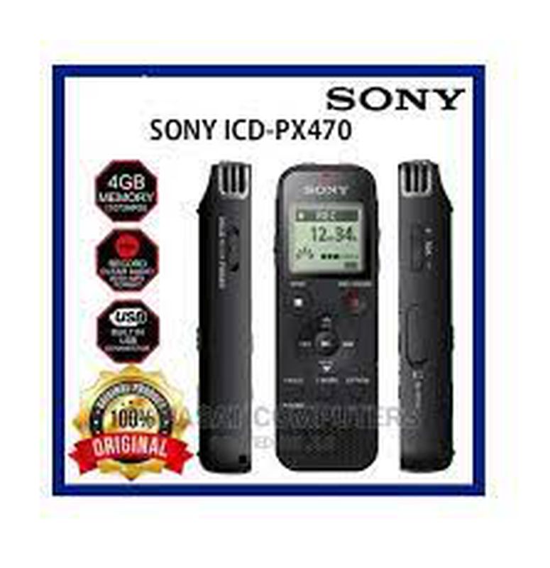 Digital Voice Recorder Sony ICD - PX470