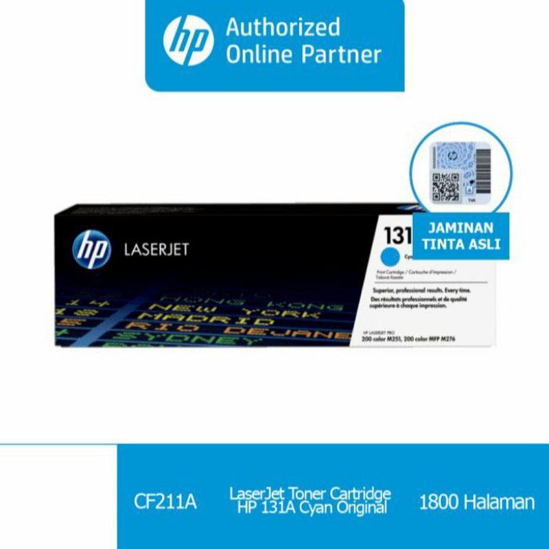 TONER HP LASERJET 131A CYAN (CF211A) ORIGINAL