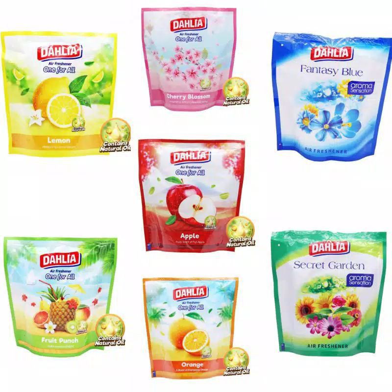 Pengharum Ruangan Gantung Dahlia - Hijau Muda