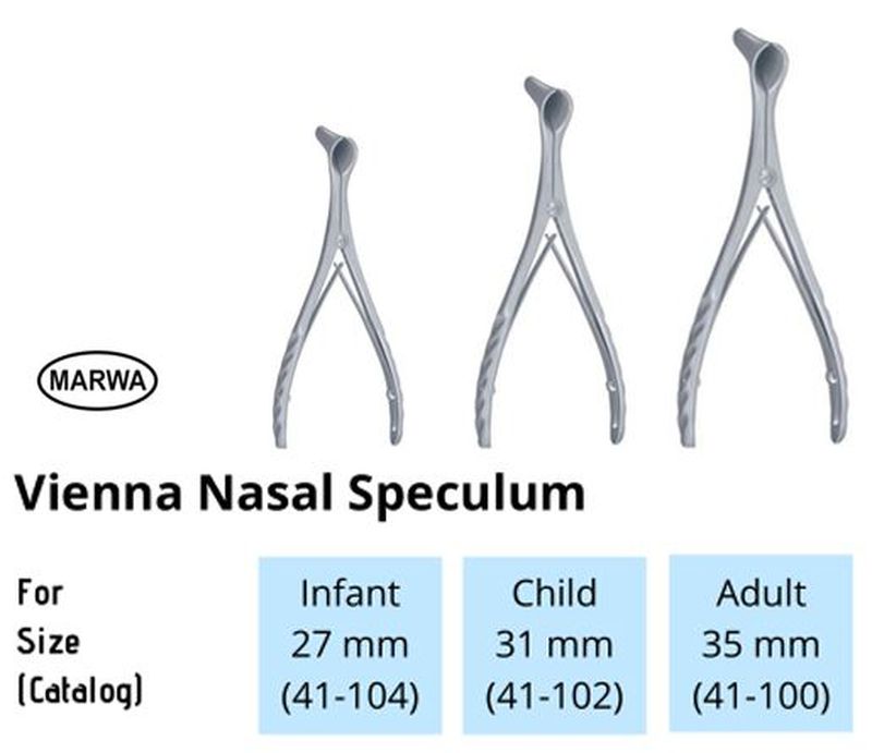 MARWA - VIENNA NASAL SPECULUM - Child