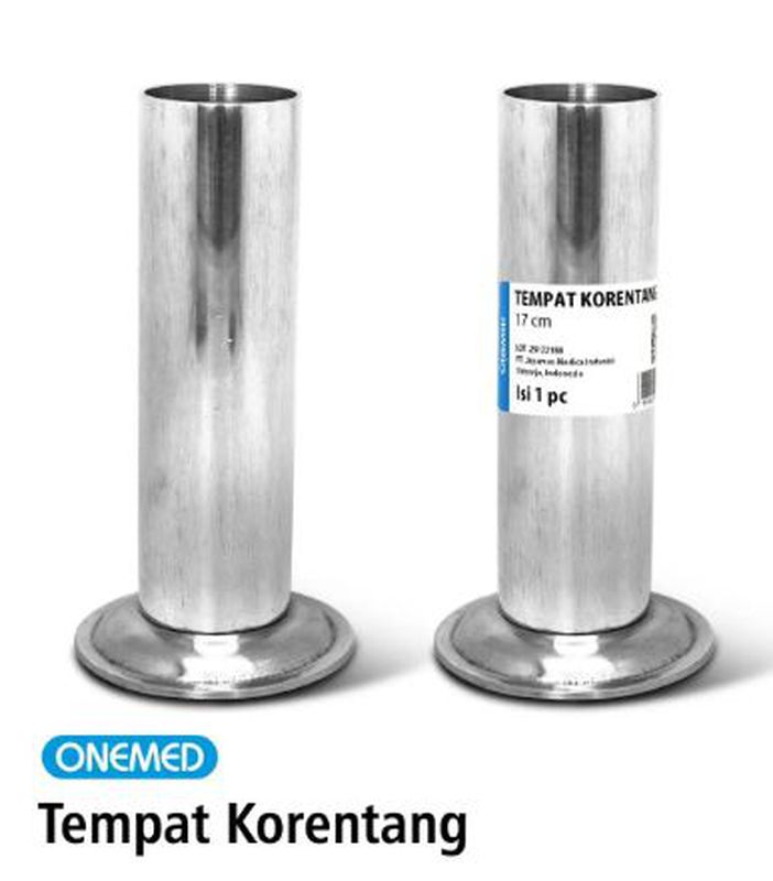 ONEMED - TEMPAT KORENTANG 17CM, STAINLES STEEL