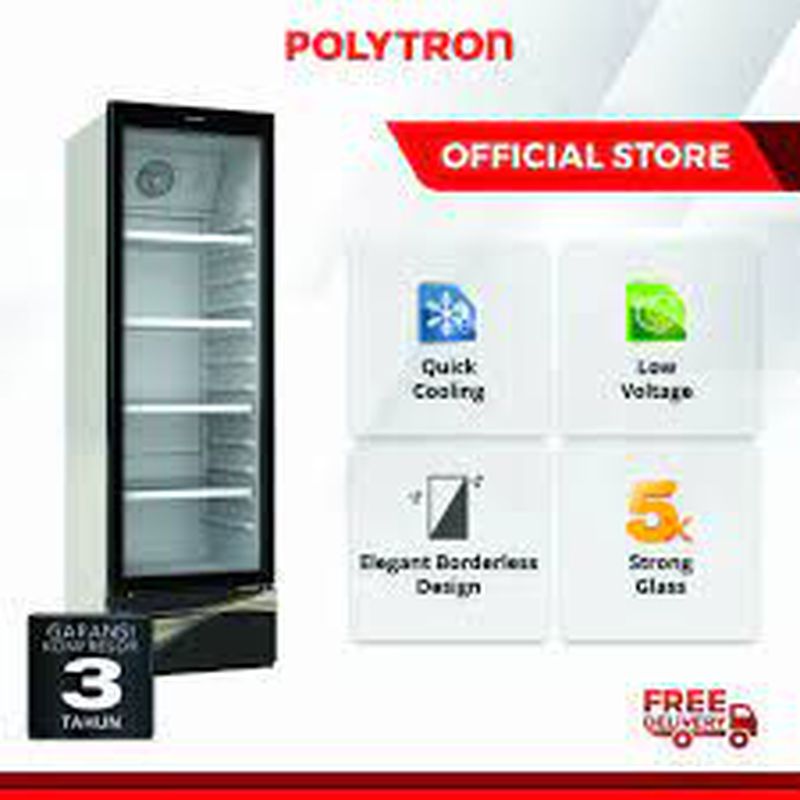 KULKAS SHOWCASE POLYTRON SCN-237L