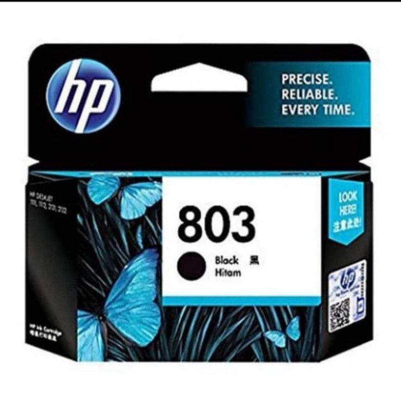TINTA HP 803 INK CARTRIDGE BLACK ORIGINAL
