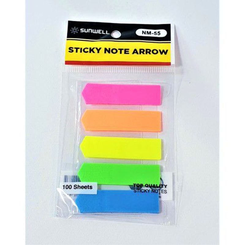 STICKY NOTE PLASTIK SUNWELL