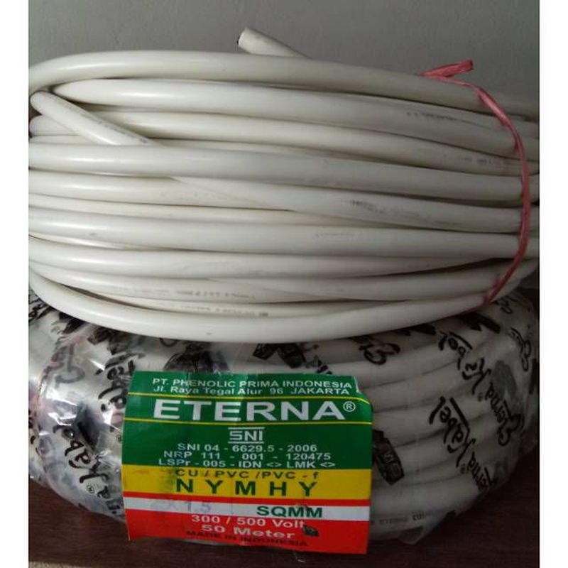 Kabel serabut Eterna NYM-HY 2x1,5