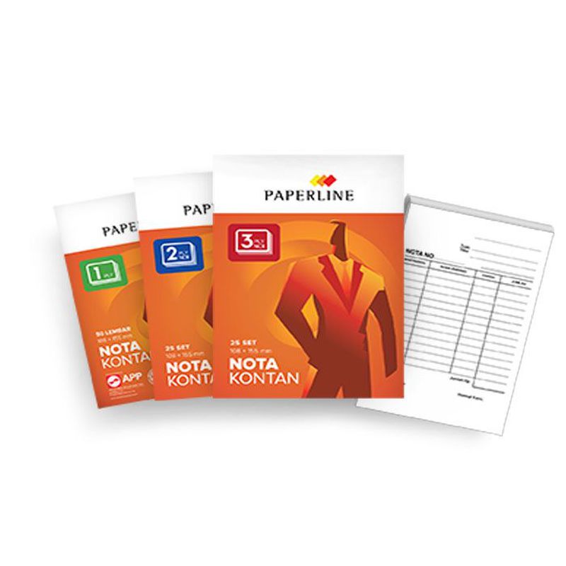 PAPERLINE - Nota Kontan Ukuran Besar - 1 Ply