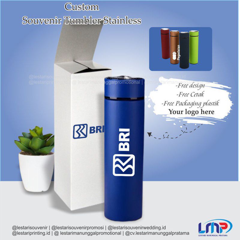 Merchandise Tumbler Custom (TB-03) / custom souvenir kantor tumbler