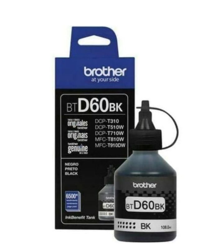 Tinta Refill Brother BTD 60 BK Original Black
