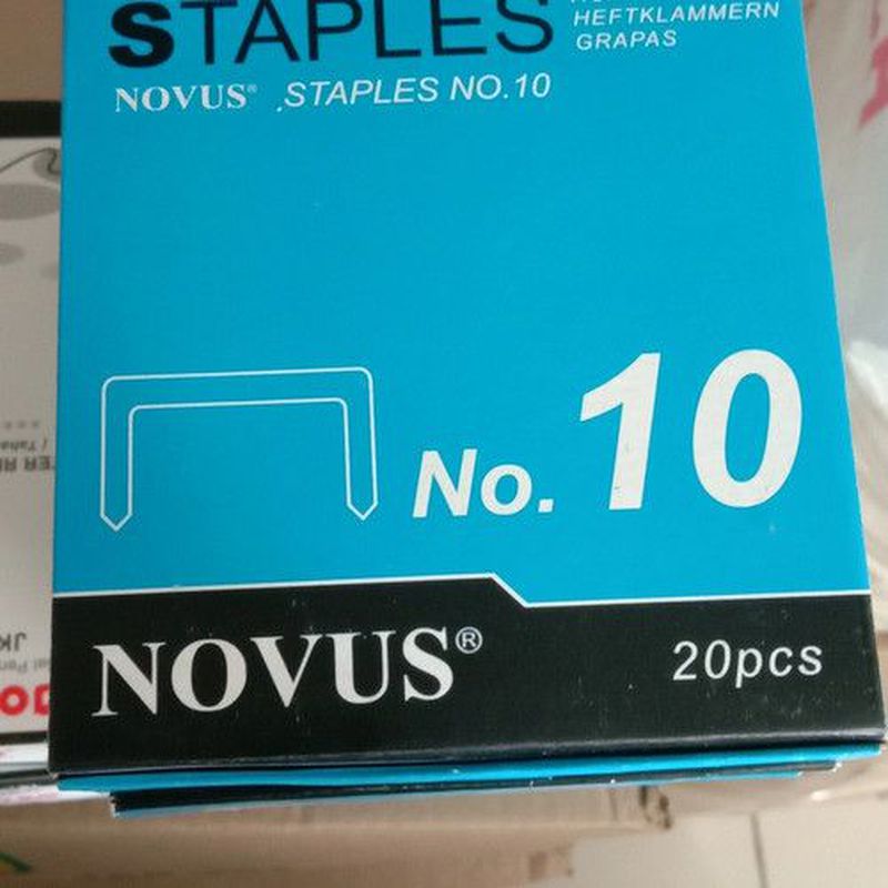 ISI STAPLER NOVUS HD 10 (KECIL)