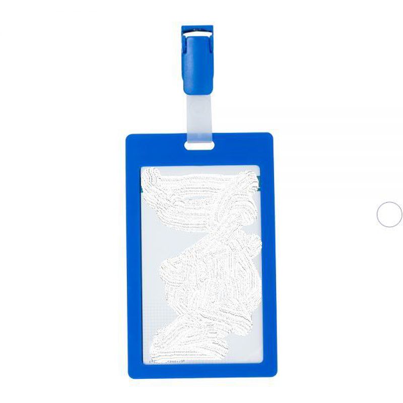 HOLDER ID CARD PLASTIK - Kuning