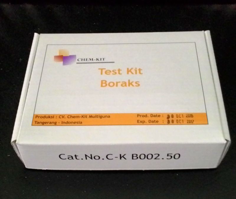 Test Kit Boraks