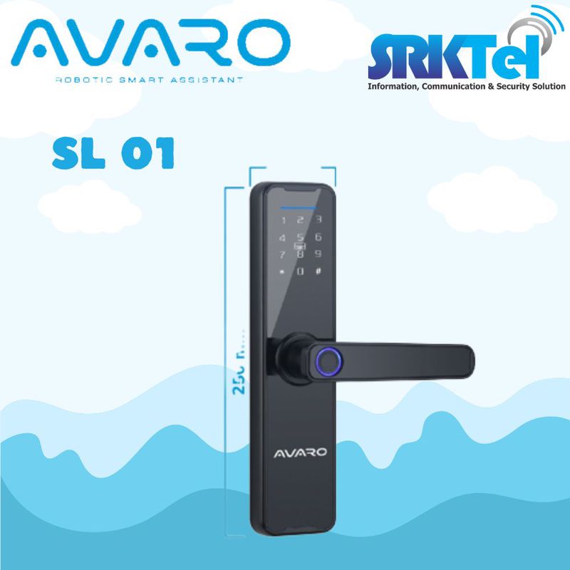 Avaro SL01 Smart Door Lock Kunci Pintu Digital