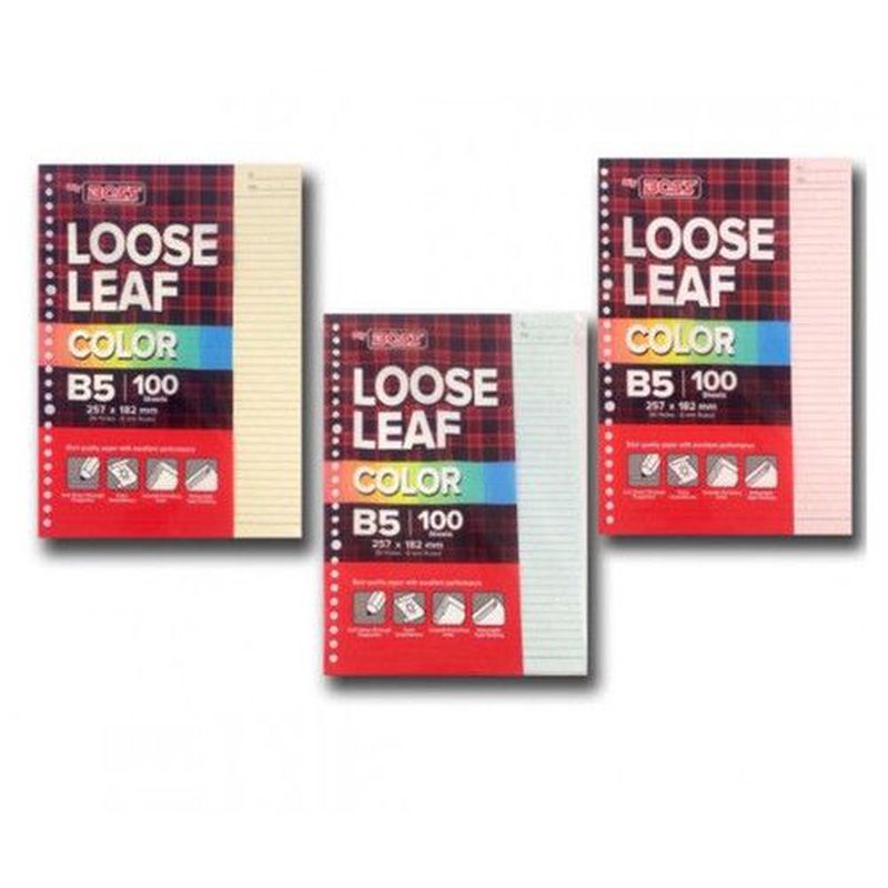 Big Boss Loose Leaf B5 Color