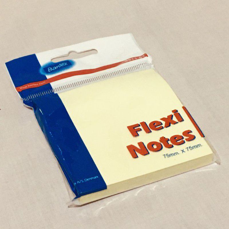POST IT / FLEXI NOTES 75X75 (654) BANTEX