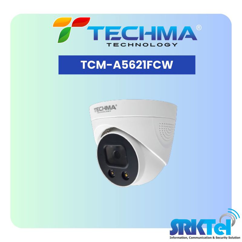 Techma TCM-A5621FCW Kamera CCTV Indoor 2MP Full Color 2.8MM