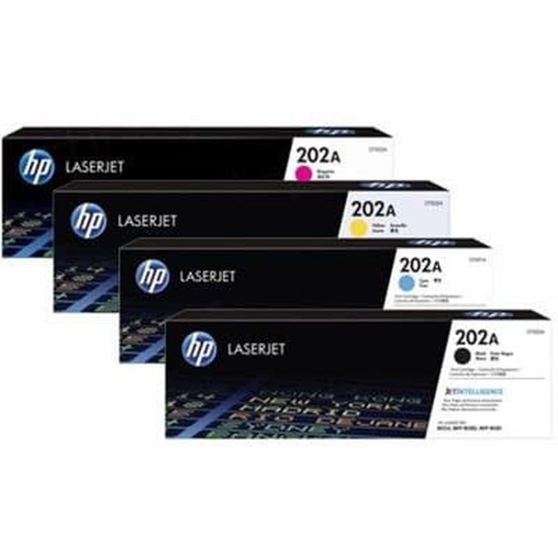 HP 202A Original LaserJet TonerCartridge- CF500A - Yellow