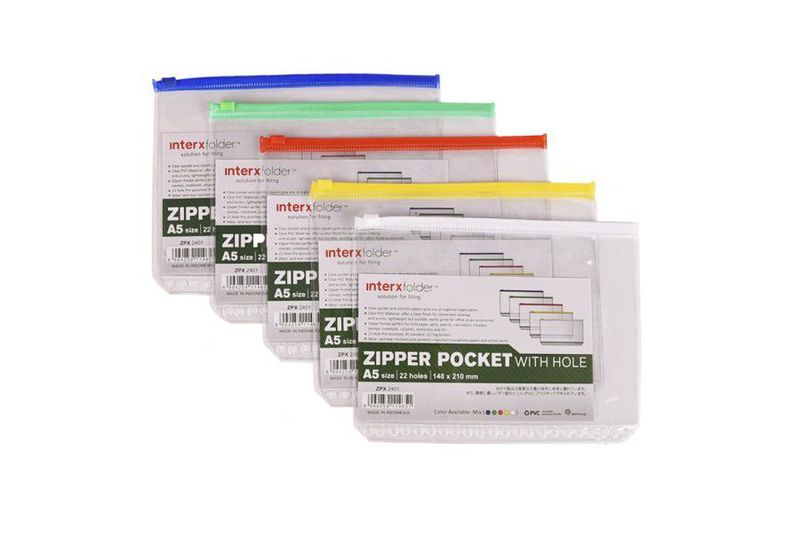 ZIPPER POCKET A5 INTER X FOLDER