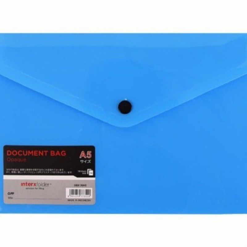 MAP KANCING A5 INTER X FOLDER