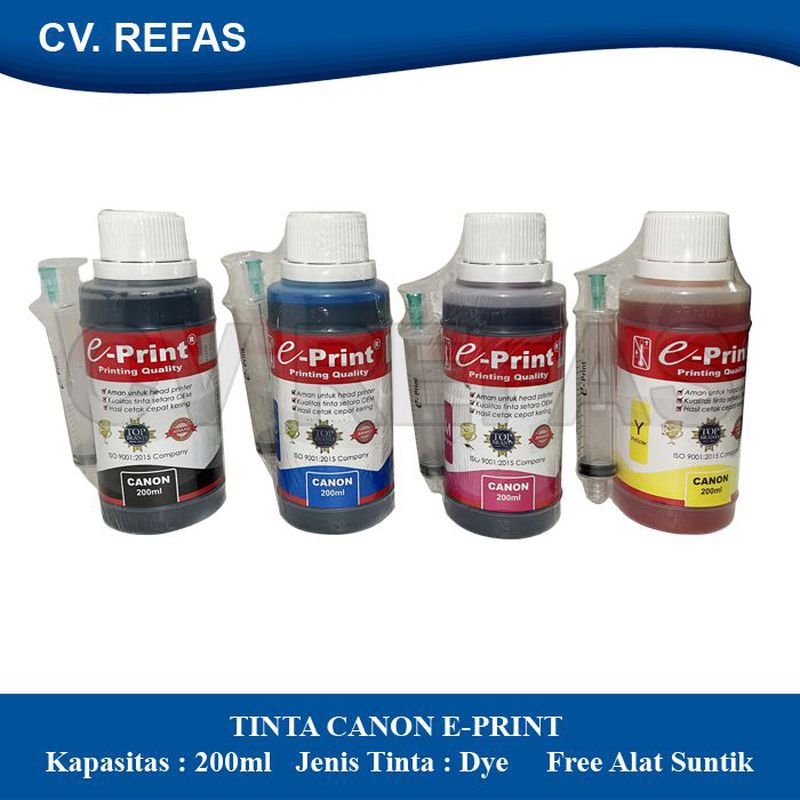 TINTA E-PRINT CANON 200ML - MAGENTA
