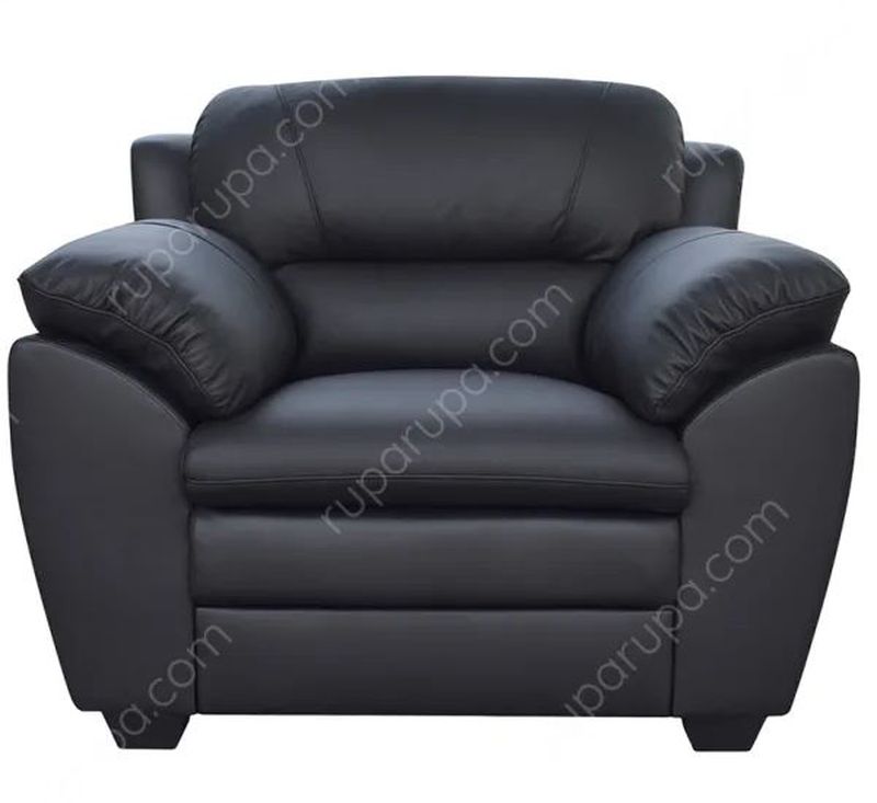 Ziva Sofa 1s+2s+3s Black
