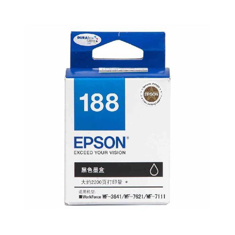TINTA CARTRIDGE EPSON 188 BLACK ORIGINAL