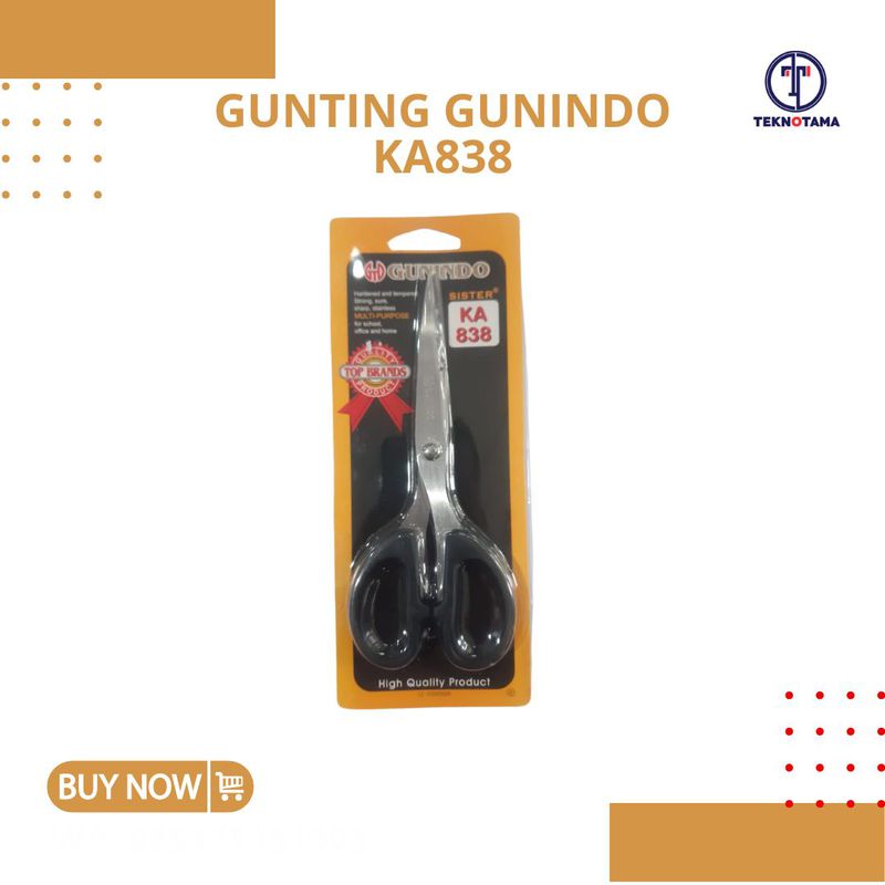 Gunting Gunindo KA 838 (Ukuran Sedang)